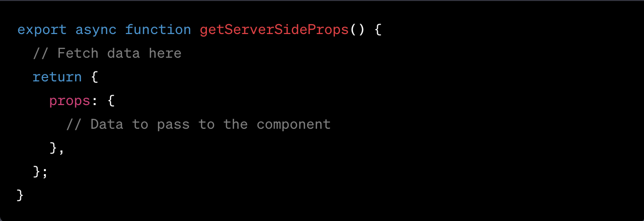 Next.js Fundamentals for React Developers
